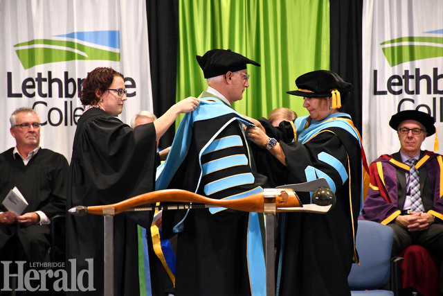 New Lethbridge College president officially sworn in