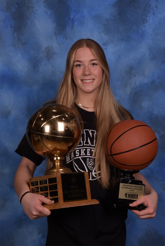 Gibb, Miller share prestigous basketball award