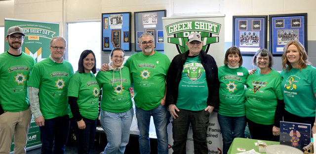 Organ recipient a strong supporter of Green Shirt Day