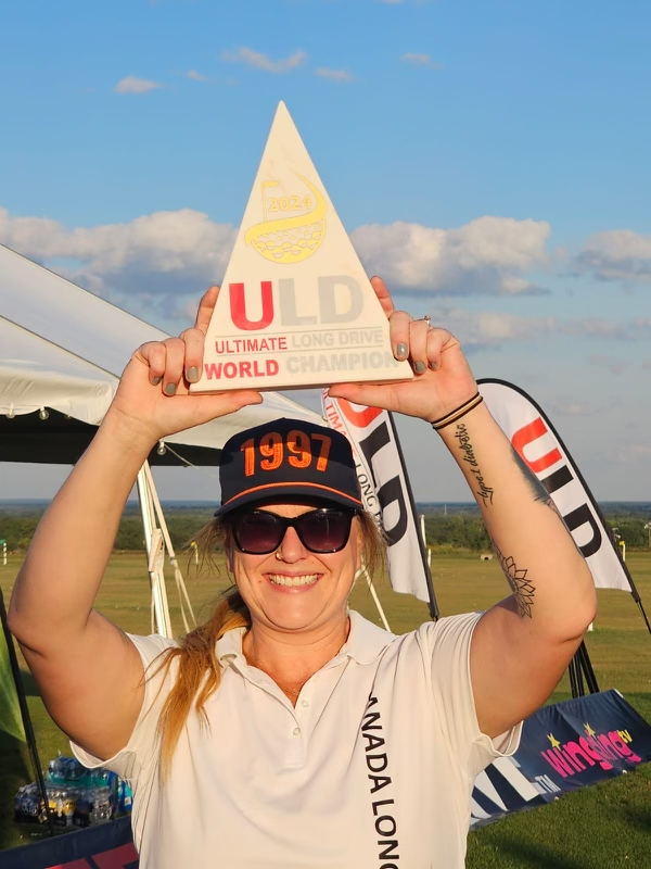 Graham crowned a long drive world champion