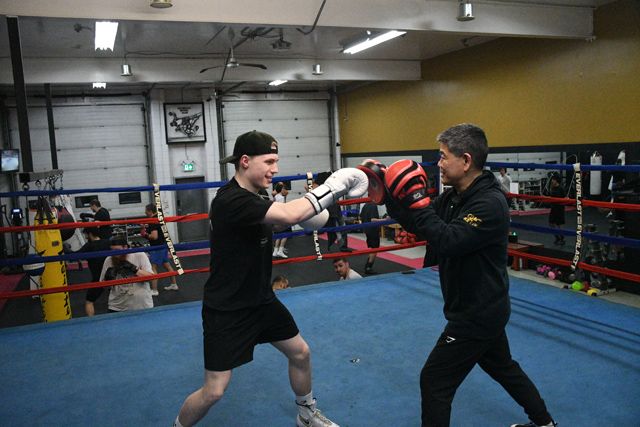 Local boxer making a comeback