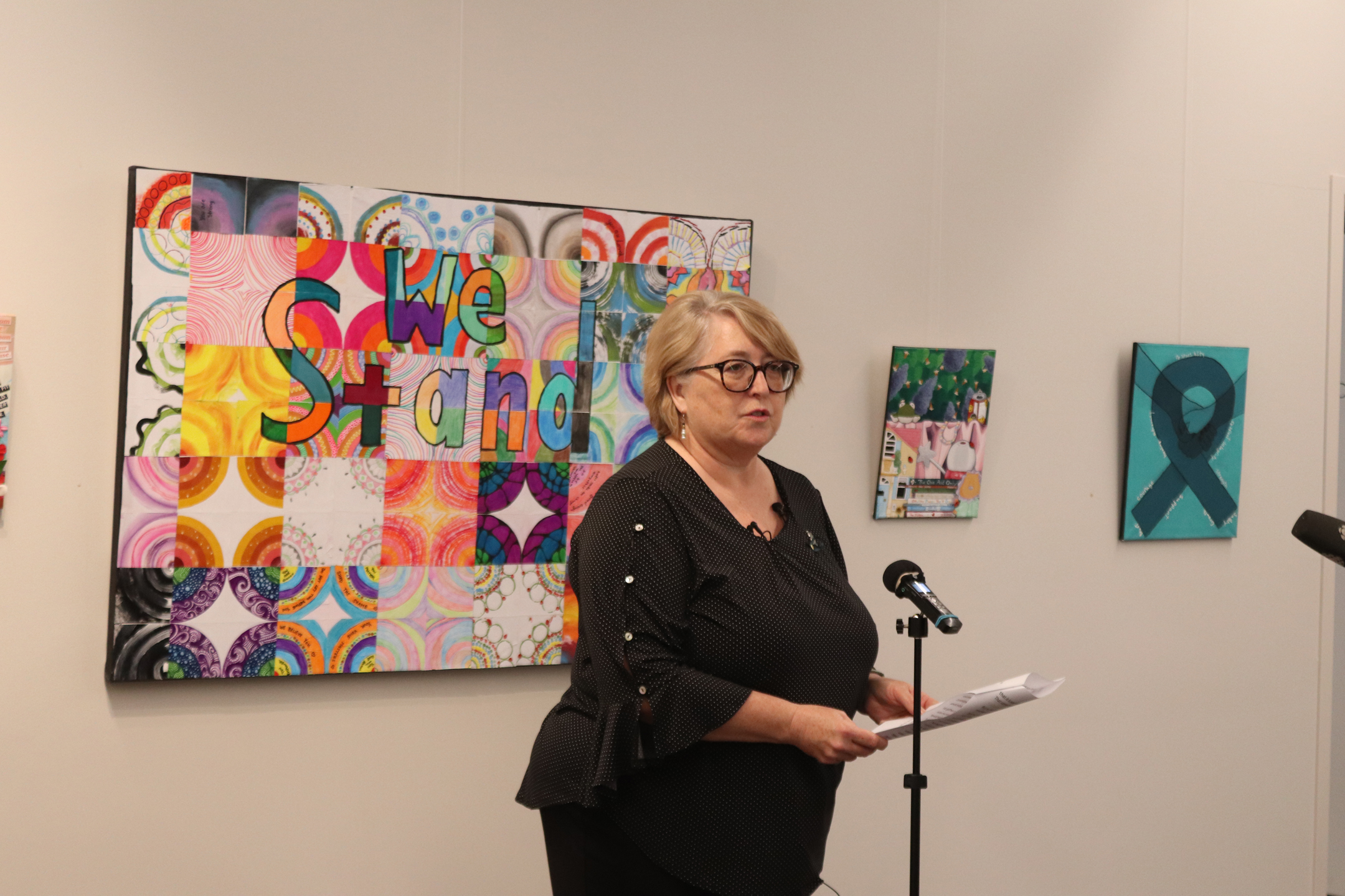 Impact of sexual violence highlighted in new CSAC display