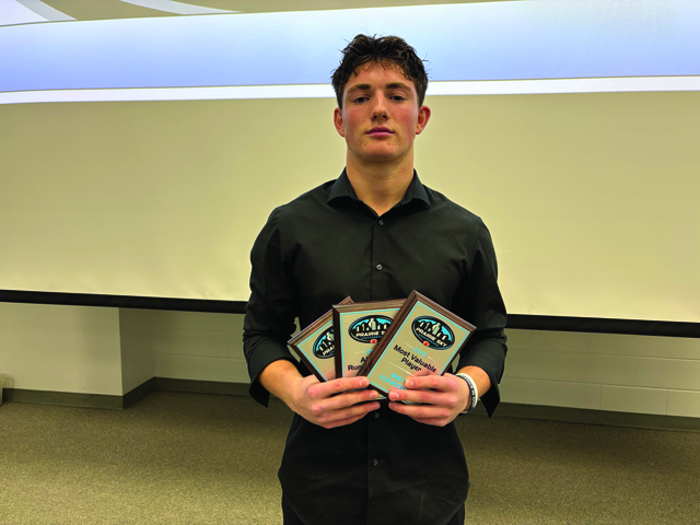 Seth Harding named league MVP