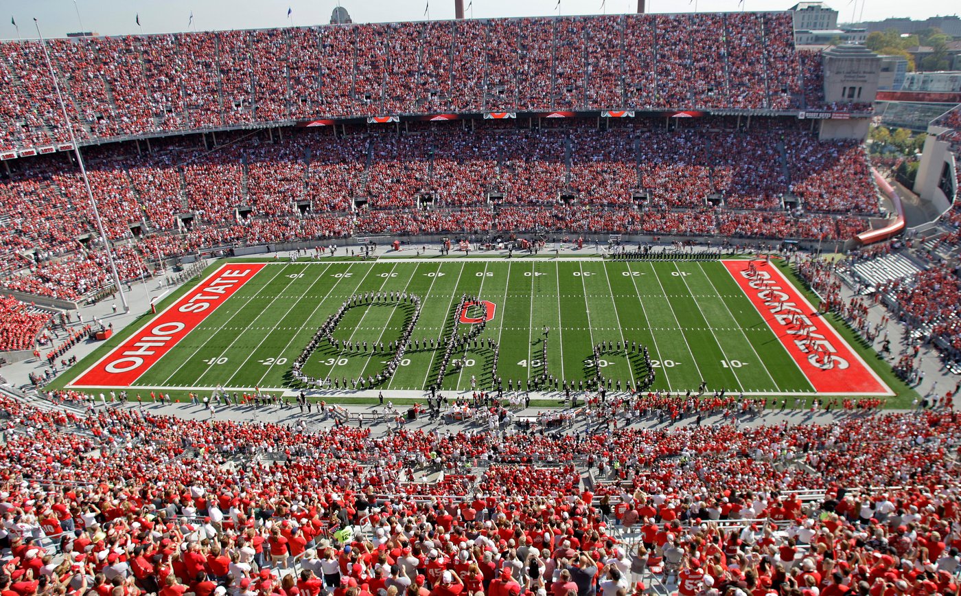 How the 89-year-old tradition of Script Ohio and dotting the i defines ...