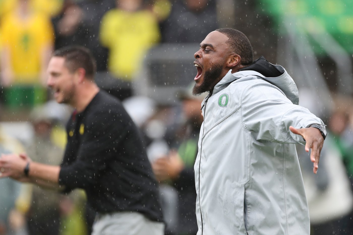 From Obie to the Orange Bowl: Oregon line coach A'lique Terry is having ...