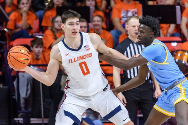Jake Davis, Keaton Wagler power No. 20 Illinois to a 90-55 win over ...