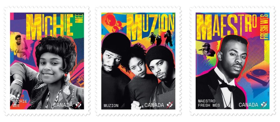 New Canada Post stamps honour Black Canadian hip-hop icons