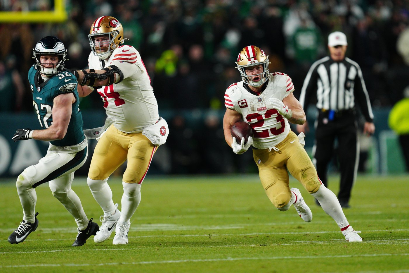 Christian McCaffrey, Aaron Jones and Jake Ferguson are finalists for ...