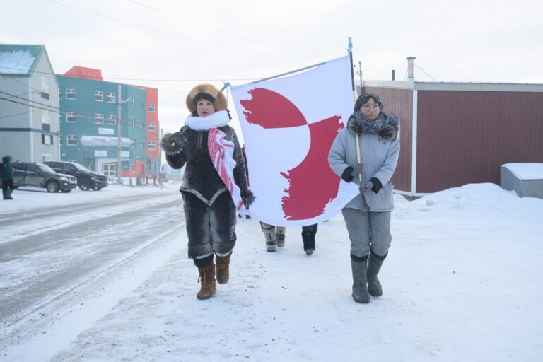 Dozens rally in Iqaluit for Greenland as Trump renews threats to ...