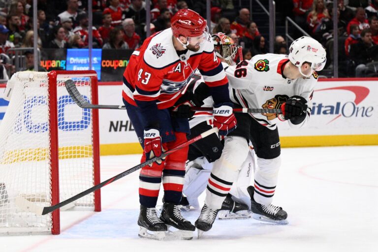 Capitals, Team Canada forward Tom Wilson leaves game with an apparent ...