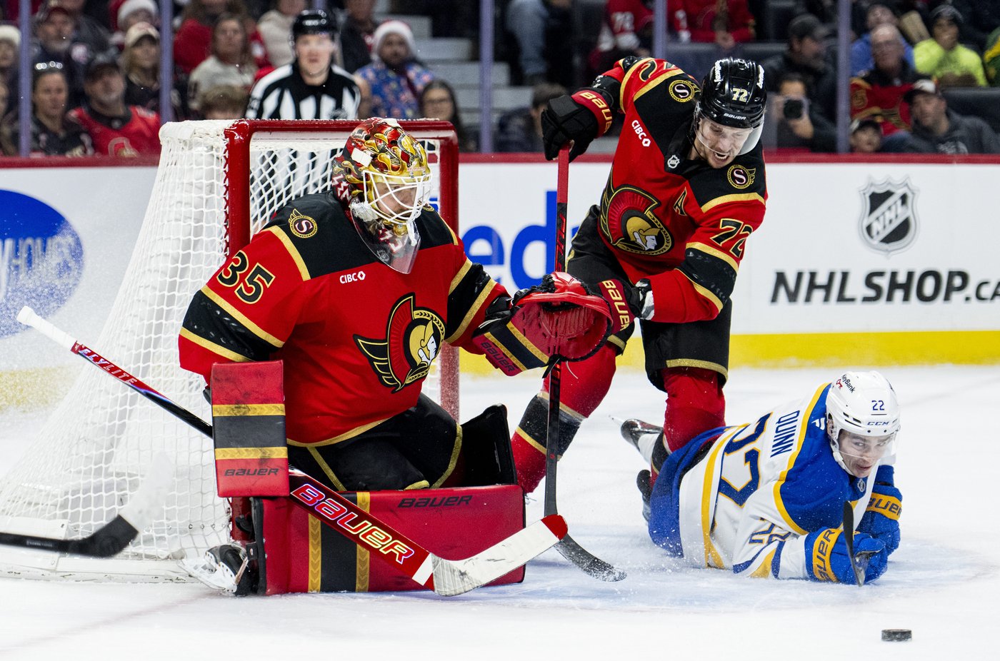 Goaltender Linus Ullmark to return as backup for Senators' game vs ...