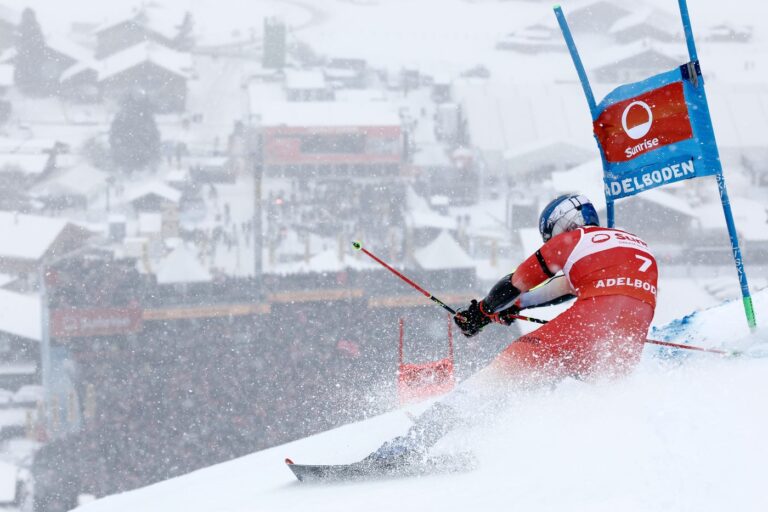 Swiss ski star Odermatt wins World Cup giant slalom for record 5th ...