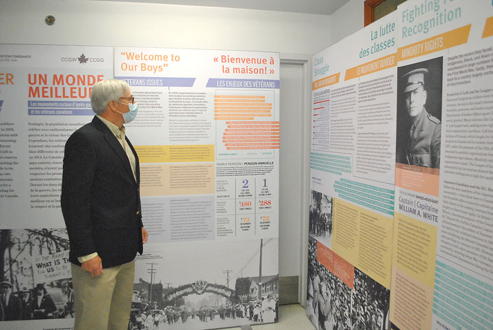 New military museum exhibit opens