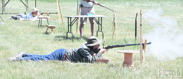 Marksmen hone skills at weekend black powder shoot