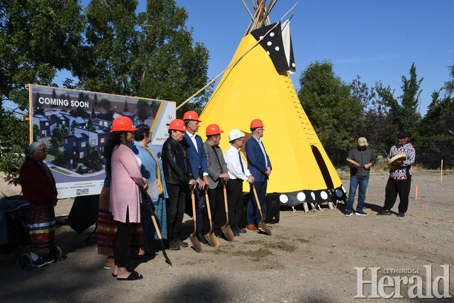 Sod-turning marks development of new Indigenous housing