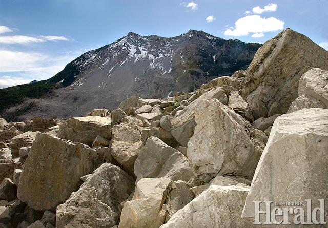 Frank Slide a rockin' attraction for visitors