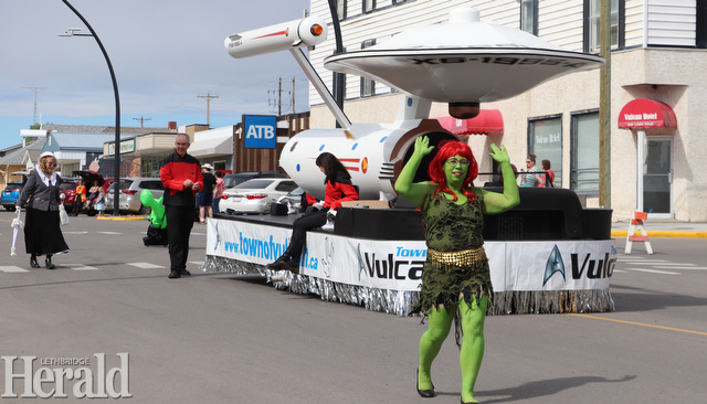 Vulcan celebrating Spock Days on weekend