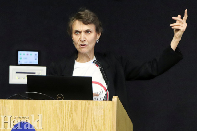 Controversial professor talks woke-ism in library debate