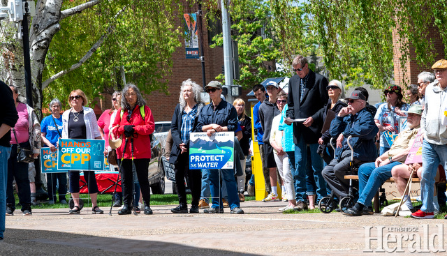Protesters call for change at anti-UCP demonstration