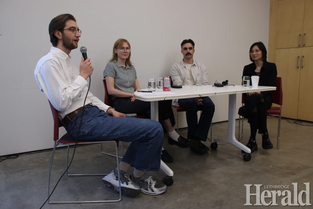 Artist discussion kicks off new SAAG exhibits