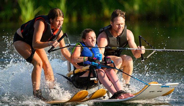 Disabilities no limit for adaptive water skiers