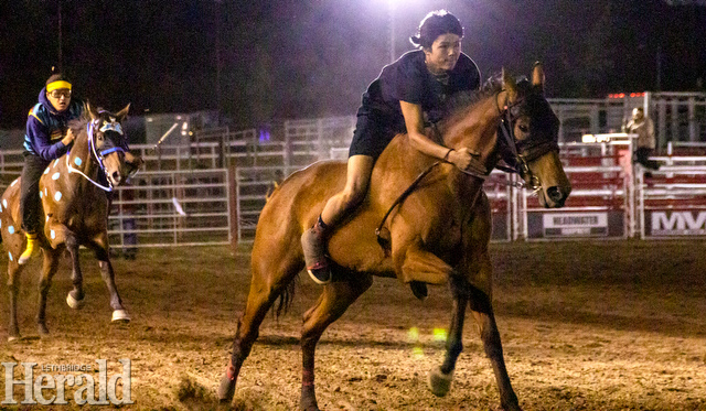 Relay races ride out Whoop-Up Days rodeo