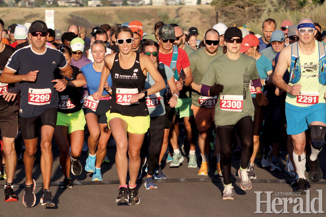 Hundreds turn out for annual police run