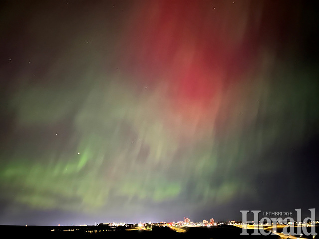 Geomagnetic storm responsible for brilliant display of aurora borealis