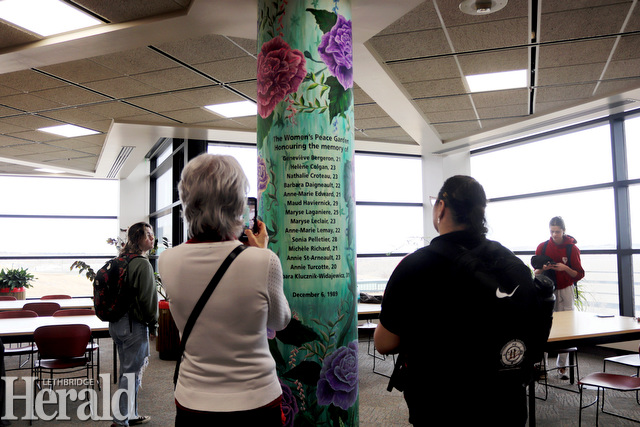 Mural honours victims on Day of Remembrance