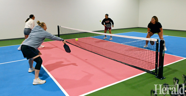 New courts bring pickleball indoors in the city